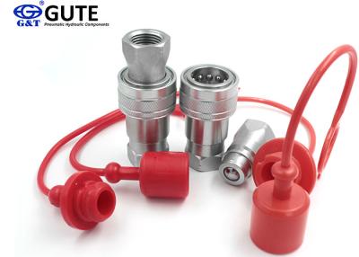 China 1/4 Female Pipe Thread ISO Hydraulic Couplers , Interchangeable Hydraulic Quick Connect for sale