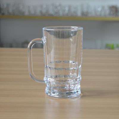 China 12oz 340ML Classical engraved glass beer mug BEER GLASS MUG for sale for sale