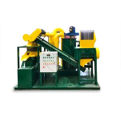 中国 Copper wire scrap removal machine cable granulator copper wire separator machine 販売のため