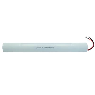 China Stick Type 6.0 Volt D4000mah Batterijen Ni Cd Exit Light Batterijen Te koop