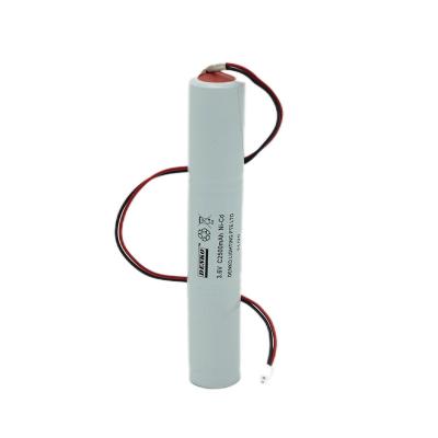 Китай блок батарей NiCd 3.6V CD Ni аварийного освещения 2500mAh продается