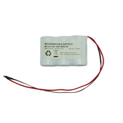 China OEM Licht de Batterijpak Naast elkaar NiCD D4000mAh 3.6V van het Uitgangsteken Te koop