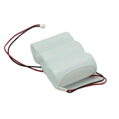 Cina Le batterie della luce dell'uscita di sicurezza imballano parallelamente 3,6 V C2500mAh NiCd 64g in vendita