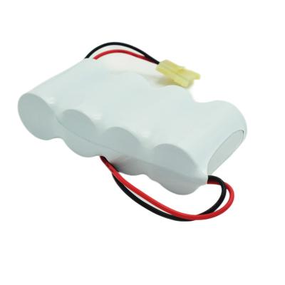中国 55緊急時の照明のための程度D4000mAh Nicd電池のパック4.8 V 販売のため