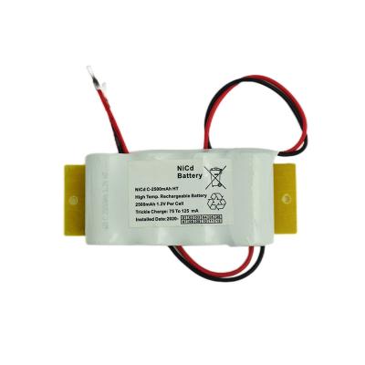 Китай Сторона батареи 2500mAh 4.8V CD Ni аварийного освещения c - - сторона продается