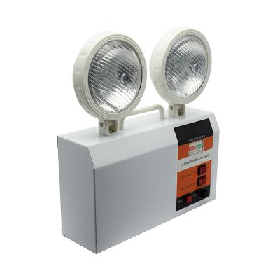 China Outdoor LED Emergency Twin Spot Light White 3W 6500K 3 Hours Duration Time for sale
