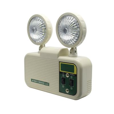 Cina La destra di plastica non ha illuminato la luce gemellata 3W 6500K del punto di emergenza del LED in vendita