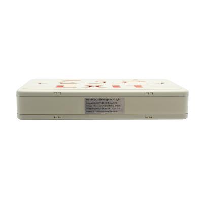 China montaje blanco del techo de 3W 300lm del tabique hermético de Ion Battery Emergency Light LED del litio 60Hz en venta