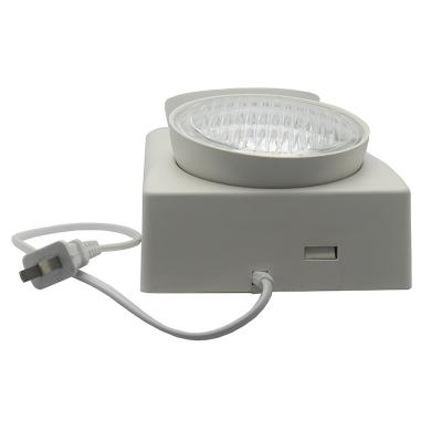 China Luces gemelas no mantenidas 3W 300Lm de la salida de la luz del punto de la emergencia del LED en venta
