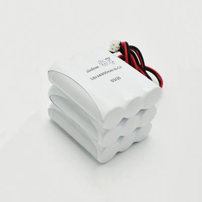 Cina AA Emergency Exit Light Batteries Pack NiCD AA900mAh 3.6V SBS Rechargable in vendita
