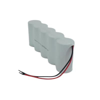 Cina Batteria sicura delle batterie D4000mAh 6,0 V della luce dell'uscita di sicurezza di NiCD in vendita