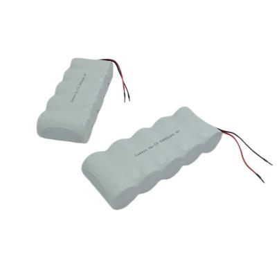 Cina Batteria sicura delle batterie D4000mAh 6,0 V della luce dell'uscita di sicurezza di NiCD in vendita