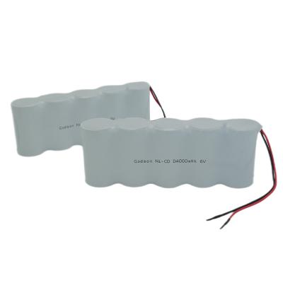 Cina temperatura elevata ricaricabile 6.0V delle batterie della luce dell'uscita di sicurezza 4.0Ah in vendita