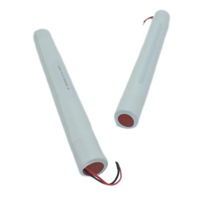 中国 6.0ボルトNIのCD非常口ライト電池はタイプD 4.0Ahを付ける 販売のため