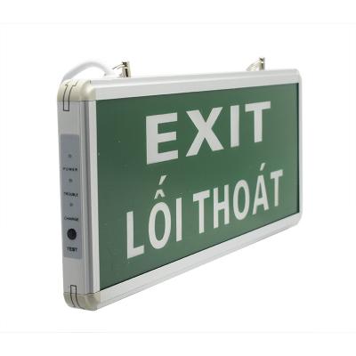 China 150Lm Outdoor Emergency LED Exit Light 1.5W 6500K Battery Powered à venda