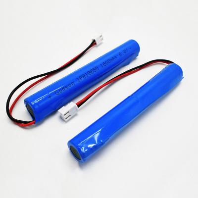 Cina IFR 1600mAh 6.4 Volt 18650 LiFePO4 Stick Type Batteries Easy Installing in vendita