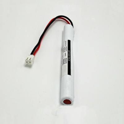 Cina Ni Cd AA600mah 3.6 Volt Exit Light Batteries Stick Type With Good Safety in vendita