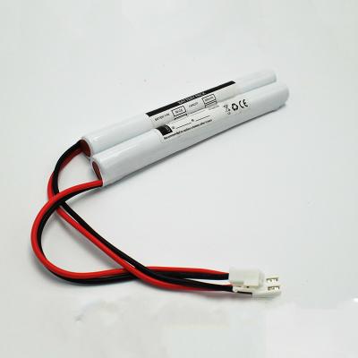 Cina Ni Cd AA600mah 3.6 Volt Exit Light Batteries Stick Type With Good Safety in vendita