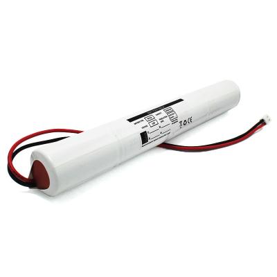 China Ni-Cd Battery D4000mAh 4.8V 19.2Wh Emergency Lighting Battery Stick Type for sale