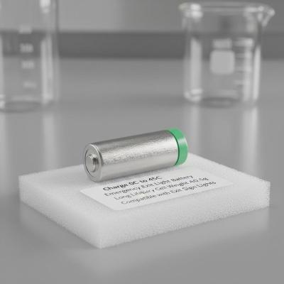 China Charge 0C to 45C Emergency Exit Light Battery Long Life Battery Cell Weight About 10.5g Compatible with Exit Sign Lights for sale
