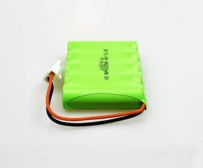 Cina Batterie ricaricabili NiMH 2200mAh 6.0V della luce dell'uscita di sicurezza di aa in vendita