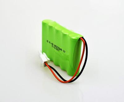 Cina Batterie ricaricabili NiMH 2200mAh 6.0V della luce dell'uscita di sicurezza di aa in vendita