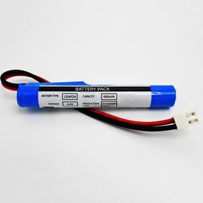 Cina Tipo 6,4 connettore del bastone LiFePO4 della batteria 600mAh JST VH 2P di V in vendita