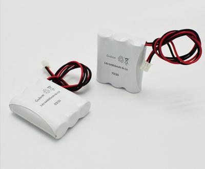 Cina Batteria delle batterie JST XHP 2P NiCd della luce dell'uscita di sicurezza di Aa900mah in vendita