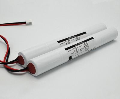 Китай Блоки батарей C2500mah 4.8V CD Ni перезаряжаемые для запасного освещения продается