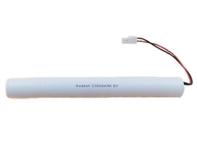 China 3000mah Rechargeable Battery 75g 6.0 Volt NiCd Battery Pack for sale