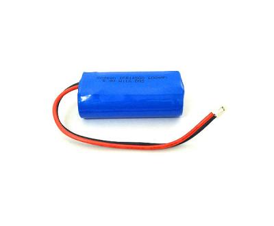 China Shrink Sleeve OEM Lifepo4 Li Ion Battery 14500 6.4V 600mAh for sale