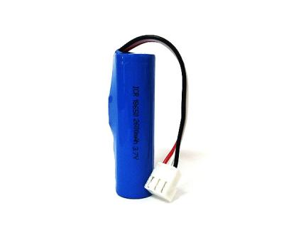 China Lithium Iron 2600mAh Rechargeable Battery 3.7V ICR18650 Cell for sale