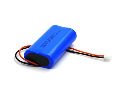 China ICR 18650 Emergency Light Lithium Battery 2000mAh 7.4 V Environment Friendly for sale