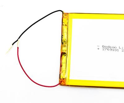 China Bateria 2769101 2400mAh 3.7V do Li-polímero do de alta capacidade para a venda à venda