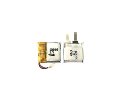 China Polymer-Batterie 55mAh des Lithium-451515 3,7 Volt mit guter Sicherheit zu verkaufen