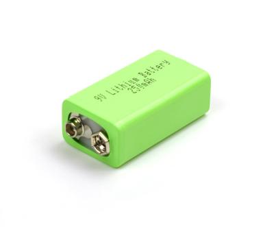 中国 USBとの緊急時の9V 250mAhつくリチウム電池の低温 販売のため