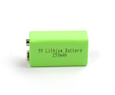 中国 USBとの緊急時の9V 250mAhつくリチウム電池の低温 販売のため
