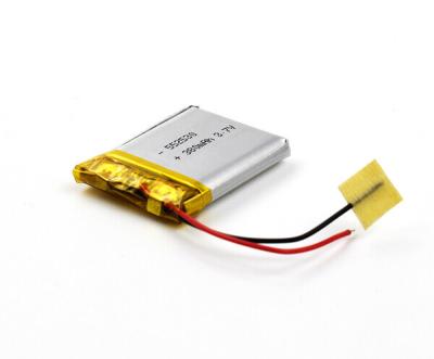 China 552530 paquete de Ion Battery Emergency Light 380mAh 3.7V Lipo del litio en venta