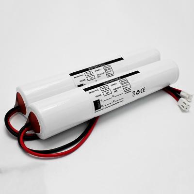 China 4000mAh Emergency Light Ni Cd Battery 3.6V Energy Pack High Temp Resist for sale
