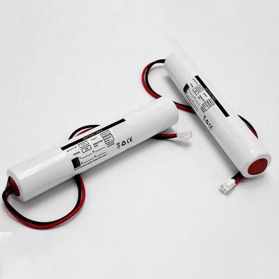 China 4000mAh Emergency Light Ni Cd Battery 3.6V Energy Pack High Temp Resist for sale