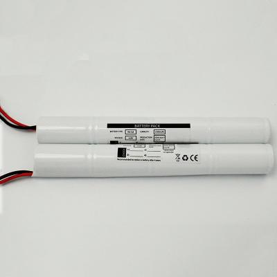 China 2500mah Emergency Exit Light Batteries Rechargeable Battery 4.8V 0.1C Charge for sale