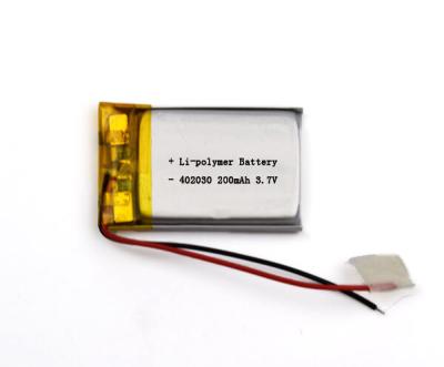 China 200mAh Lithium Ion Battery Emergency Light 402030 3,7 Volt 10g zu verkaufen