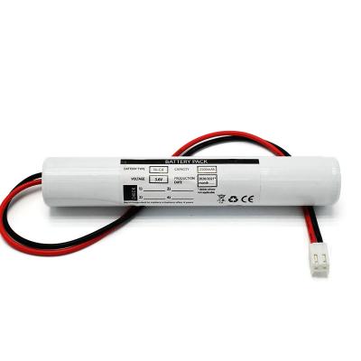 China 3.6 van de Nooduitgang de Lichte Batterijen 71g van V C2500mAh NiCd Batterij van het de Stokpak Te koop
