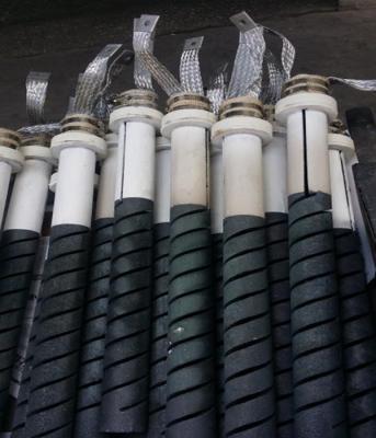 Cina Doppio carburo di silicio a spirale di forma Rod Heating Elements Wall Thinkness 0.25-15mm in vendita
