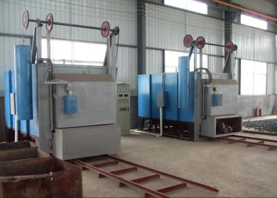 Cina Forno di ricottura elettrico di resistenza del carrello che estigue i pezzi meccanici invecchianti in vendita