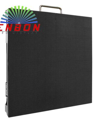 China HD P3.91mm indoor LED Video Wall display with adjustable radian / curve for sale