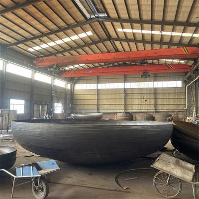 Cina Teste ellissoidali in acciaio inossidabile a pressione personalizzata con finitura di sabbiatura in vendita