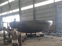 China Customized Support Customized Size Cold Pressing SS Material Elliptical Dished Heads for sale