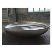 China Customized Support Customized Size Cold Pressing SS Material Elliptical Dished Heads for sale