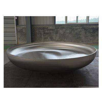 Cina Supporto personalizzato Dimensioni personalizzate Pressione a freddo Materiale SS Teste ellittiche in vendita